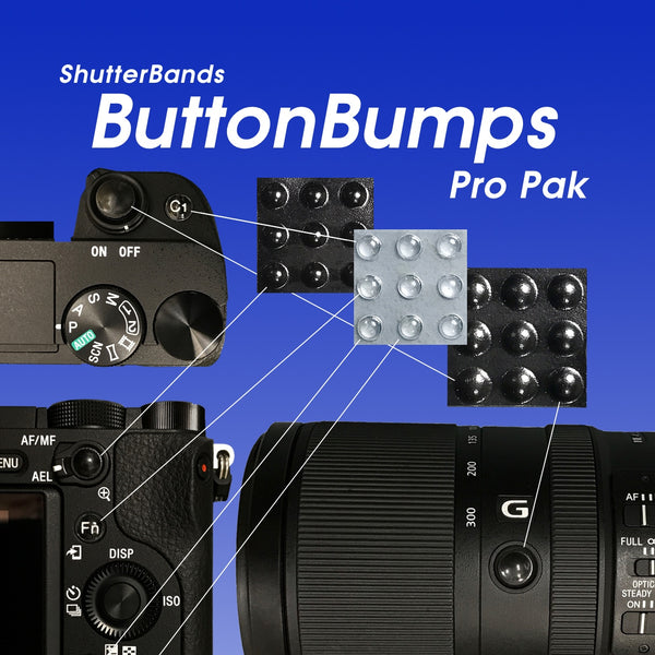 ButtonBumps Pro Pak – ShutterBands