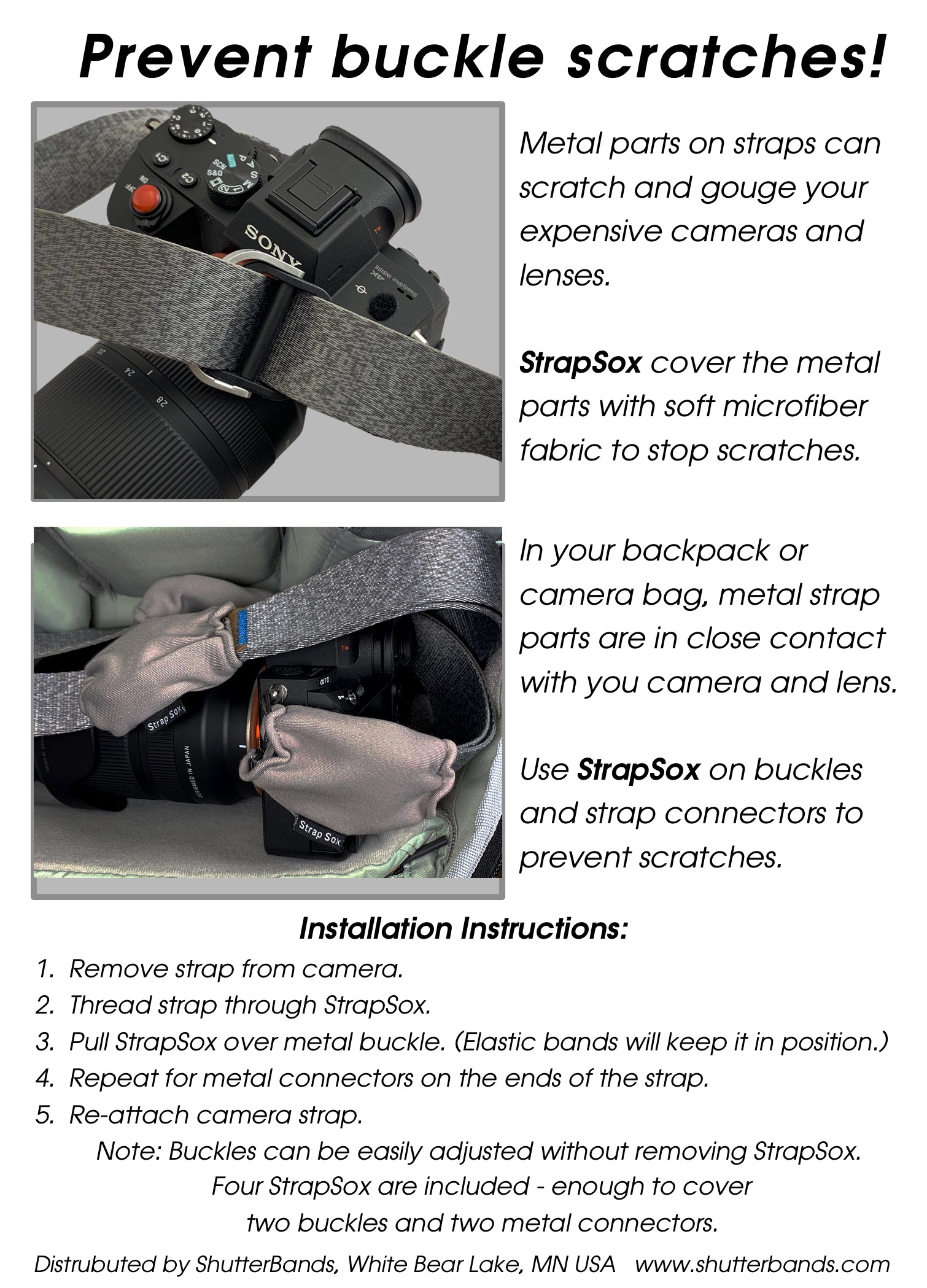 StrapSox – ShutterBands